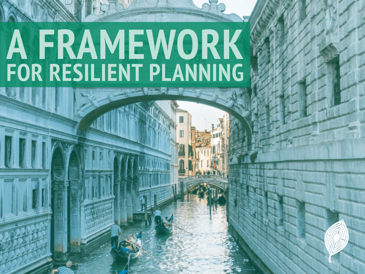 A Framework for Resilient Planning – Matthew Root
